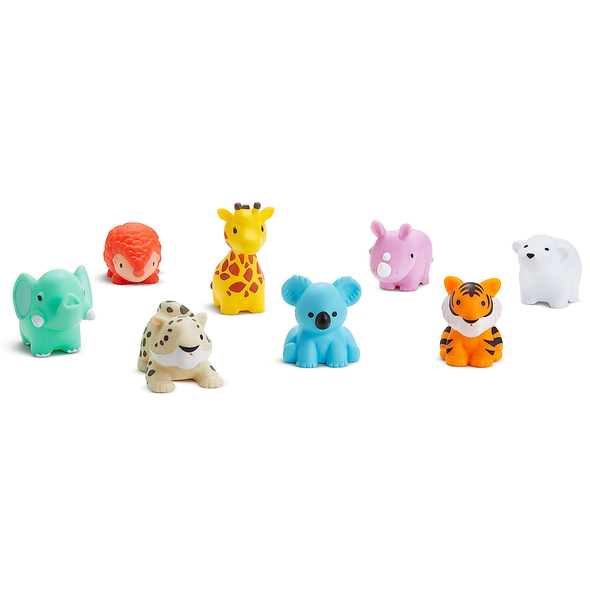 Munchkin® Bath Toy Scoop with 8pk Wild Animal Bath Toy Squirts