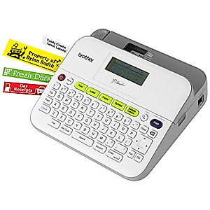 Brother Printer PTD400 Versatile Compact Label Maker