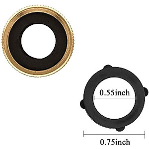 10Pcs Garden Hose Washer for 3/4" Hose Quick Connect