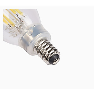 GE LED 60-Watt Equivalent B11 5000K Daylight Candle Light Bulb (24-Pack) Candelabra Chandelier