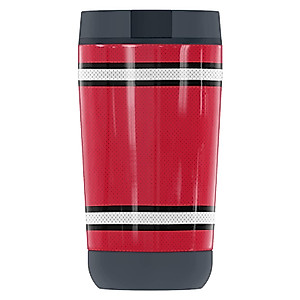 THERMOS Fairfield University OFFICIAL Jersey Stripes GUARDIAN COLLECTION Stainless Steel Travel Tumbler, Vacuum insulated & Double Wall, 12 oz.