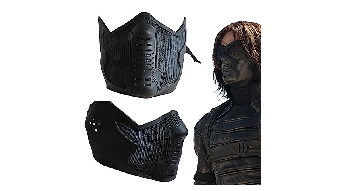 Winter Soldier Bucky Barnes Cosplay Latex Mask - Yancos