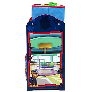 Delta Children 6 Bin Design and Store Toy Organizer - Greenguard Gold Certified, Nick Jr. PAW Patrol
