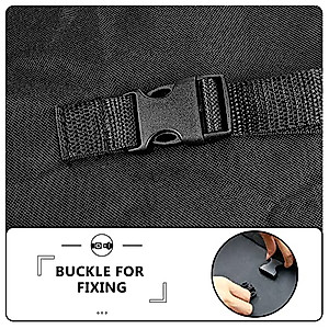 Grisun Grill Cover for Kamado Joe Classic Joe 18 inch Grill, Anti-Fade Waterproof Grill Cover for Large Big Green Egg and Char-Griller, Replacement Cover for KJ-GC23BWFS, Special Zipper Design, Black