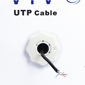 VIVO Black 500ft Bulk Cat5e, CCA Ethernet Cable, UTP Pull Box, Cat-5e Wire, Waterproof, Outdoor, Direct Burial CABLE-V011
