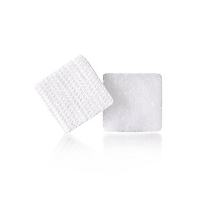 VELCRO Brand Sticky-Back Fasteners, Removable Adhesive, 0.88" X 0.88", White, 12/pack