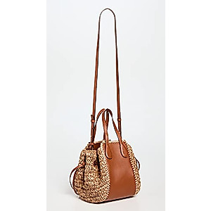 Ulla Johnson Women's Gio Crossbody Bag, Natural Melange, Tan, One Size