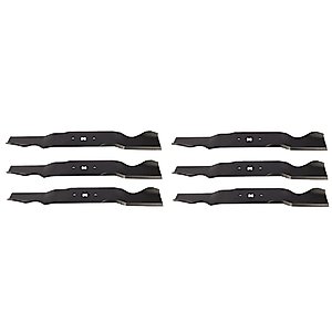Reliable Aftermarket Parts Our Name Says It All (6) Mower Blades Mulching High Lift Fits Toro 112-0931 98024 54" Deck