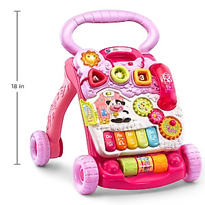 VTech Sit-to-Stand Learning Walker, Pink