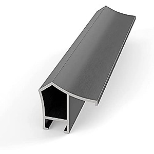 Deco TV Frames Alloy Prismatic - Graphite Bezel Compatible ONLY with Samsung The Frame TV (50", Fits 2021-2023 Frame TV)
