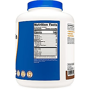 Nutricost Whey Protein Isolate (Mocha) 5LBS - Gluten Free & Non-GMO