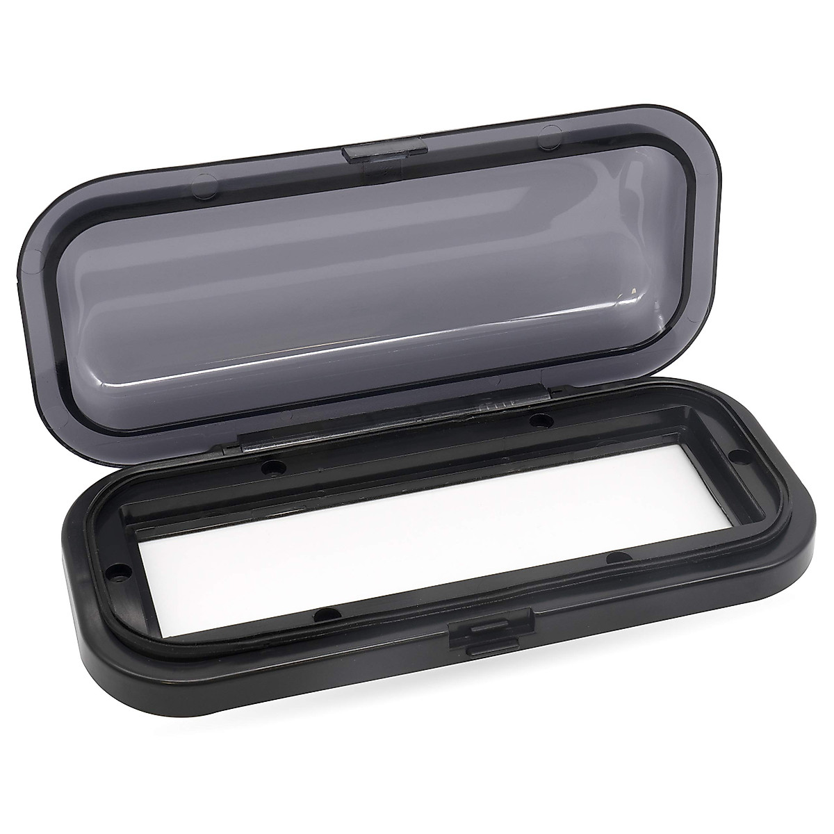 Belva BMRC1B Flip-Up Black Water-Resistant Marine Radio Cover/Radio Splash Guard