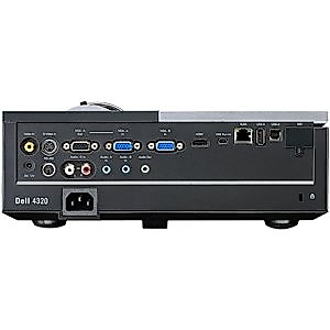 Dell 4320 Network DLP Projector, 4300 ANSI Lumens WXGA HDMI 3D
