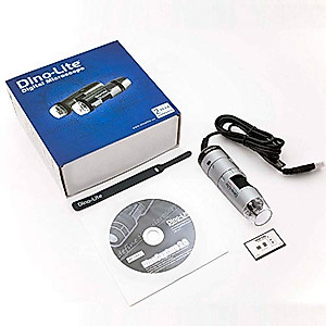 Dino-Lite USB Digital Microscope AF3113T - 0.3MP, 20x - 220x Optical Magnification, Measurement, WF-20 Compatible