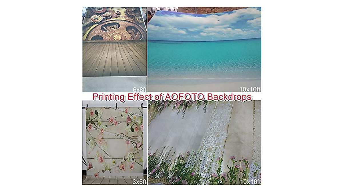 AOFOTO 10x7ft Deep Space Galaxy Nebula Photography Backdrop