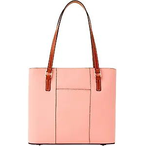 Dooney & Bourke Handbag, Pebble Grain Small Lexington Tote - Pale Pink