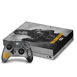 Head Case Designs Officially Licensed AMC The Walking Dead Daryl Double Exposure Daryl Dixon Graphics Vinyl Sticker Gaming Skin Case Cover Compatible With Xbox One X Console and Controller Bundle