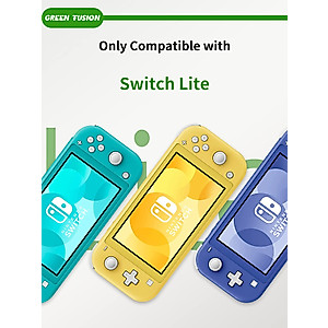GREEN FUSION Only for Switch Lite Battery Replacement, HDH-003 Battery for Nintendo Switch Lite Game Console (Not for Nintendo Switch) with Installation Instruction & Repair Toolkit