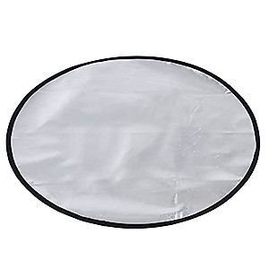 Household Garden Products Fire Pit Mat Heat Resistant Grill Deck Protector Double Sided Round Lawn Mat for Outdoor Camping(24英寸)