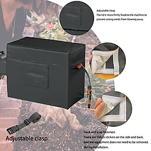 XCZ Wall Mounted Garden Hose Reel Cover, Giraffe Hose Reel Cover, 24.4 "x 13.5 " x 19.6" for retractable garden hose reel, waterproof, sunproof, dustproof protect your retractable garden hose reel