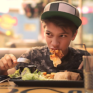 Set of 12, Stainless Steel Dinner Forks and Spoons, findTop Heavy-duty Forks (8 Inch) and Spoons (7 Inch) Cutlery Set