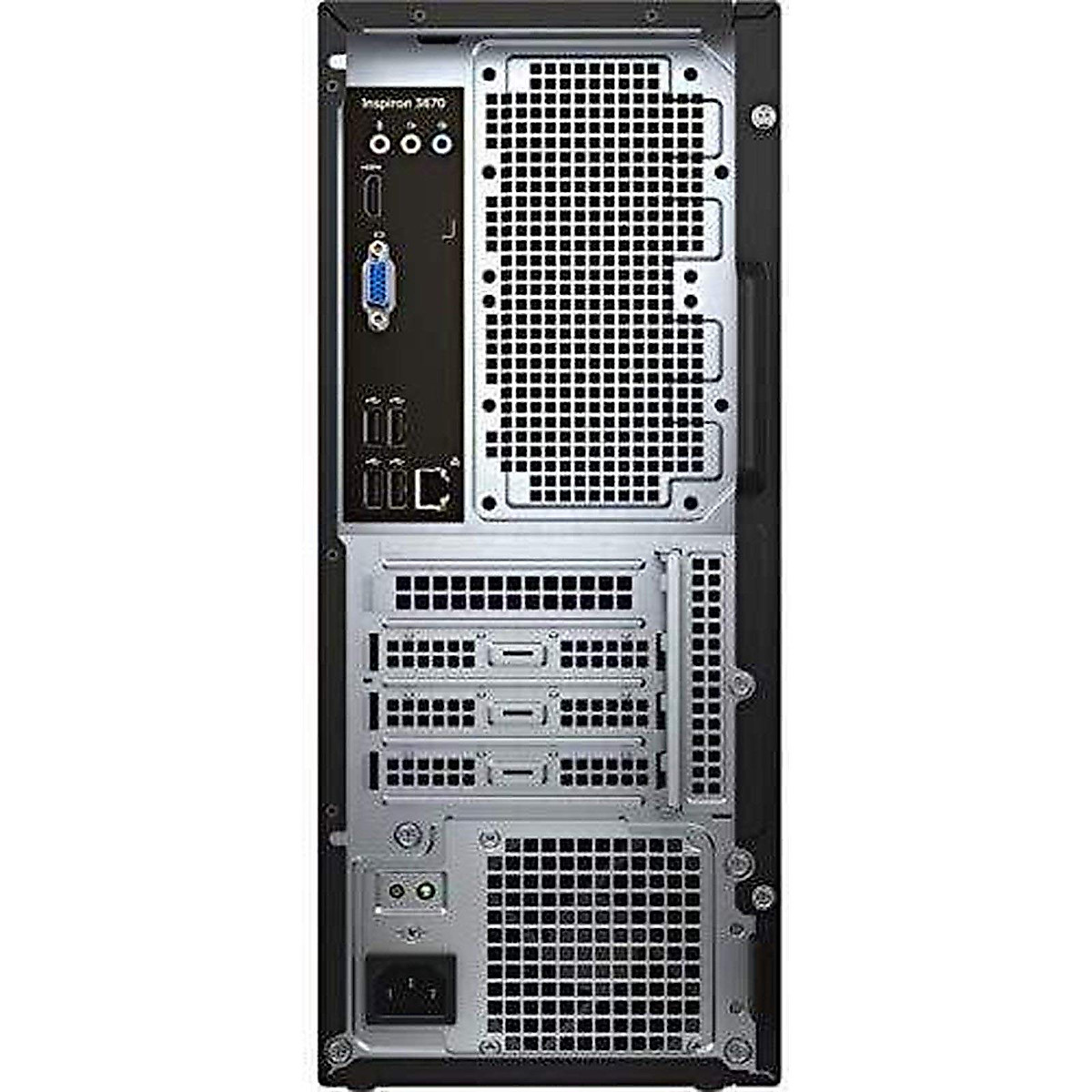 Dell Inspiron 3000 3670 Desktop Computer - Intel Core i5 (8th Gen) i5-8400 2.80 GHz - 12 GB DDR4 SDRAM - 1 TB HDD - Windows 10 Ho