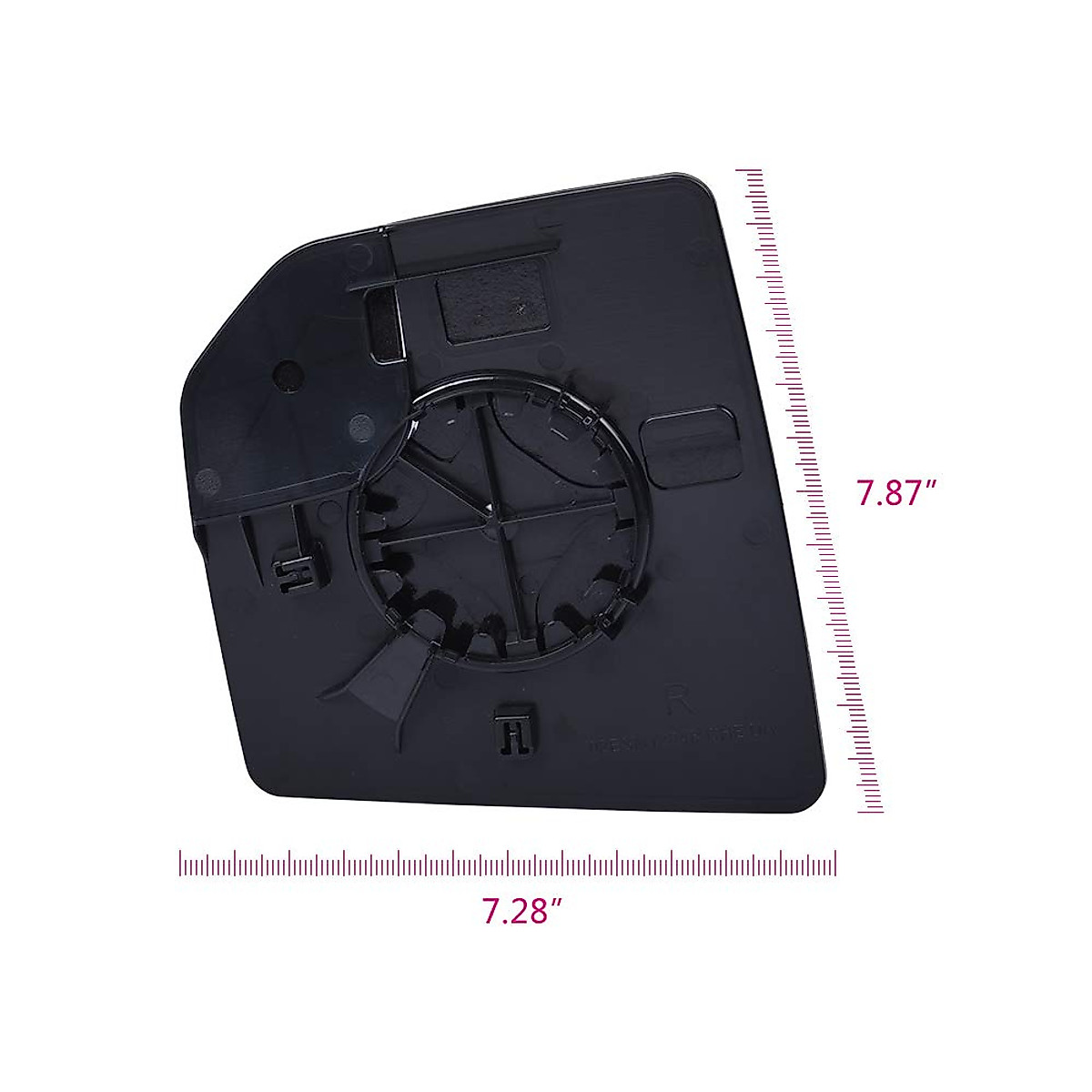 GRAND ORANGE Right Passenger Side Mirror Glass Replacement Compatible with Ford F150 2015-2020 Pickup Truck View Mirror Glass FL3Z-17K707-A FL3Z-17K707-B