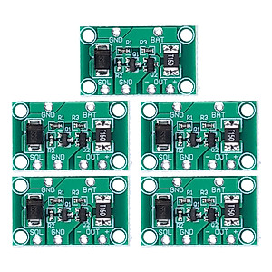 5pcs Solar Controller Board Battery Charging Controller Module Circuit Board for Solar Lamp