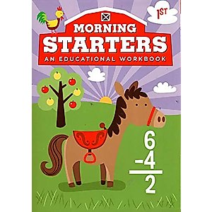 First Grade - Morning Starters Educational Workbooks - v11