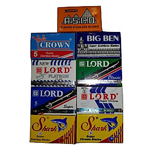 45 LORD SHARK ASCO BIGBEN CROWN DE Blade Sampler 9E