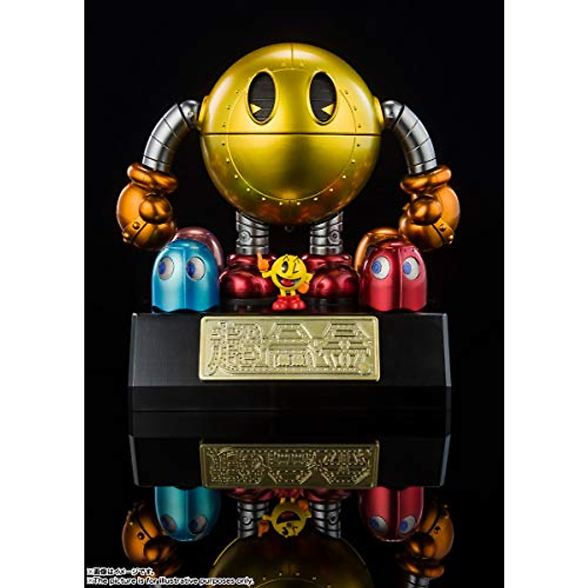 TAMASHII NATIONS - Pac-Man, Bandai Spirits Chogokin Die-Cast Metal Collectible