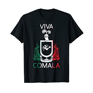 Comala Colima Estado De Mexico Escudo Eagle Aguila T-Shirt