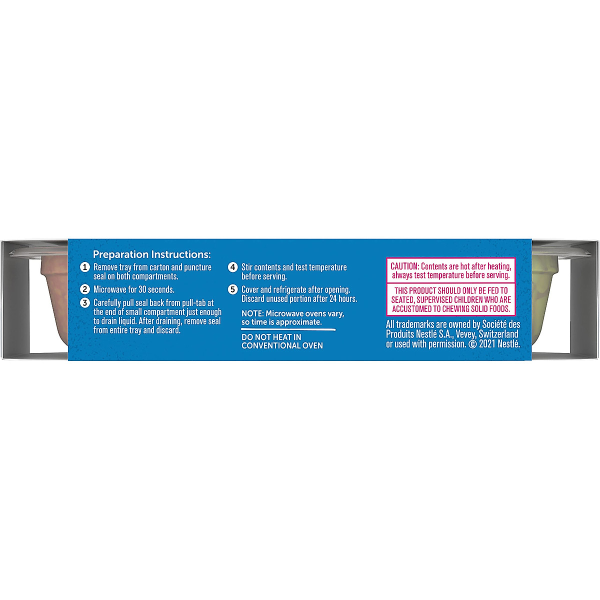 Gerber Mealtime for Toddler Pasta Sauce in Meat Sauce with Side of Green Beans, Packed in Seasoned Water, Toddler Meal with No Preservatives, 6.8 OZ (Pack of 6)