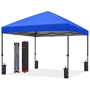 ABCCANOPY Durable Easy Pop up Canopy Tent 10x10, Royal Blue