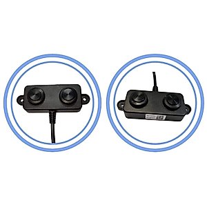 Taidacent Waterproof Ultra-Precision Ultrasonic Sensor Presence and Detection Parking Occupancy Sensor Vehicle Presence Detector Ultrasonic Range Detector in Outdoor (PWM)