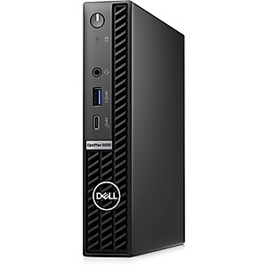 Dell OptiPlex 5000 Desktop Computer - Intel Core i7 12th Gen i7-12700T Dodeca-core (12 Core) 1.40 GHz - 8 GB RAM DDR4 SDRAM - 256 GB M.2 PCI Express NVMe 3.0 x4 SSD - Micro PC - Black