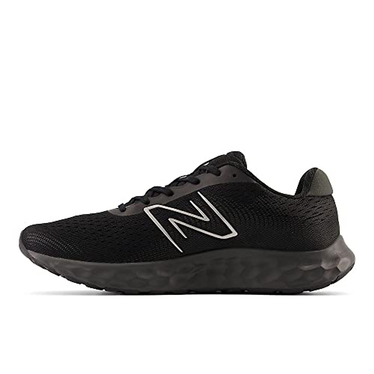 New Balance Men's 520 V8 Running Shoe, Black/Black, 11.5 Wide