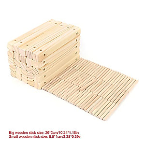 DYRABREST Wine Rack, 20 Bottles Countertop Wine Racks, DIY Stackable Modular Wine Bottle Display Storage Organizer Shelf Freestanding Floor Wine Rack for Home Kitchen Restaurants