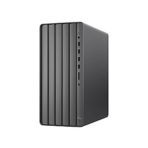 HP 2022 Newest Envy Desktop, Intel Core i5-10400 Processor, Intel UHD Graphics 630, 16GB RAM, 512GB PCIe SSD + 1TB HDD, Wi-Fi, Bluetooth, USB Type-C, HDMI, VGA, Windows 11 Home, Grey