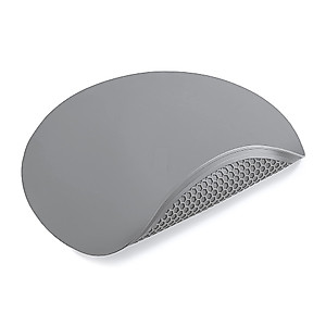 Tongjude Silicone Microwave Mat - 11.7" x 11.7" - Protect From Spill Overs, Non-Slip Silicone Trivet Mats, Hot Pot Holders, Jar Opener,Silicone Drying Mat, Dishwasher Safe