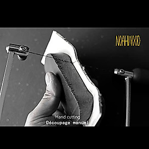 NOAHWOOD Fingerboards 8.0 Deck100mm X 33mm Deck (Black-Yellow)