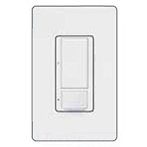 Lutron MS-OPS6M-DV-LA Maestro 6 Amp Dual Voltage Occupancy Sensing Switch, Light Almond