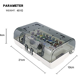 BONEW Global Universal Implant Screw Drivers Repair Tool Kit Screwdrivers Colorful Prosthetic Kit Torque Wrench 16pcs for a Set