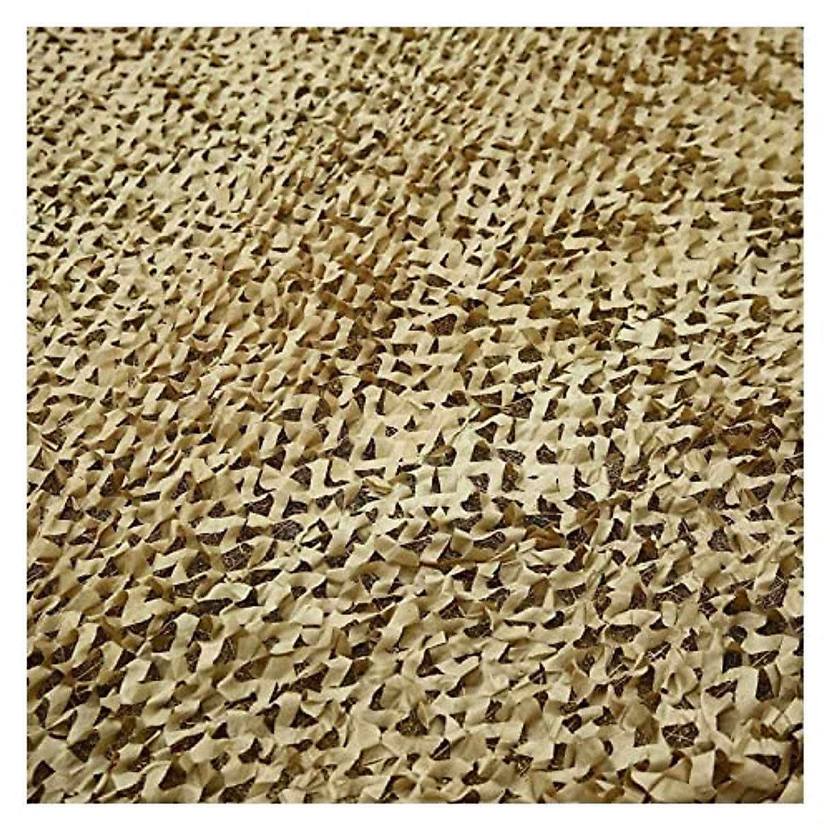 Outdoor Camouflage Net, Sunscreen Camo Netting, for Military, Hunting, Garden, Pergola, Patio, Party Decoration, Shade Netting, Car Cover, Camouflage Netting - Dark Brown (Size : 5x5m)