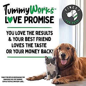 TummyWorks Probiotic Powder for Dogs & Cats. Relieves Diarrhea, Upset Stomach, Gas, Constipation & Bad Breath, Itching, Allergies & Yeast Infections. Added Digestive Enzymes & Prebiotics. Made in USA