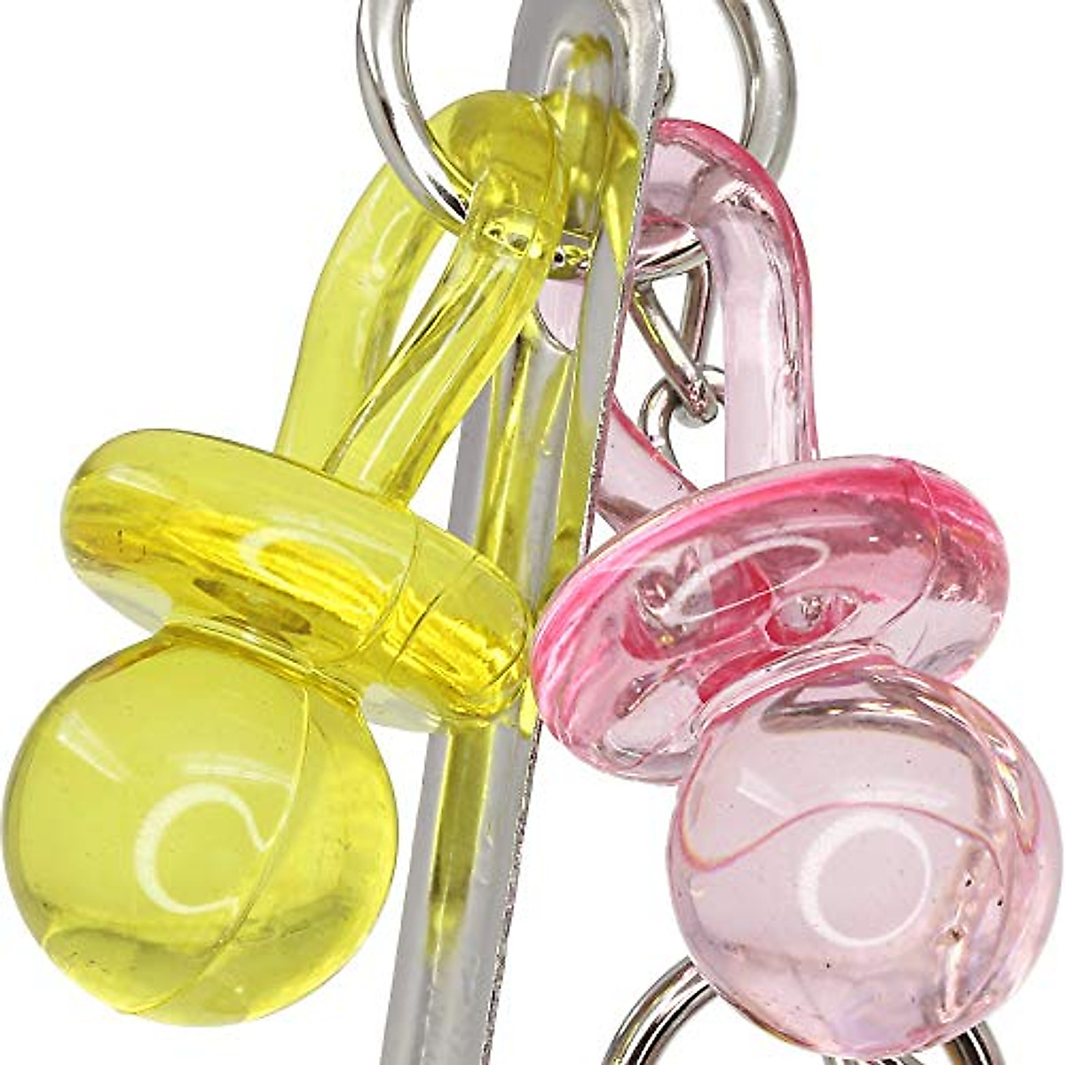 Bonka Bird Toys 1340 Sneaker Delight Stainles Steel Acrylic Pacifier Colorful Parrot Macaw