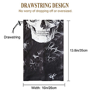 LANVO Running Gaiter Mask, Large Fleece Neck Gaiter for Men & Wowen, Winter Neck Warmer for Skiing, Hiking, Snowboard, Cycling, Fishing and Outdoor Sports