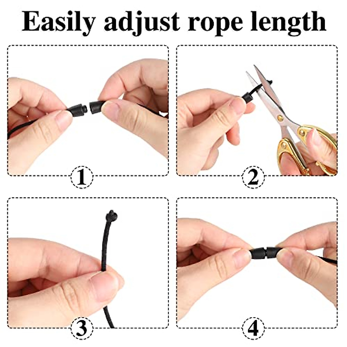 9 in 3 Set Retractable Lanyard for ID Badges, Teacher Lanyard with ID Holder Beaded Lanyards for Women