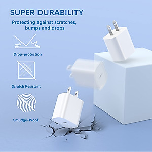iPhone Fast Charger, 20W USB C Power Adapter [MFi Certified] Block Fast Wall Plug with 6ft USB C to Lightning Cable Compatible for iPhone 14 Plus/13Pro Max/12/12 Pro/11/11Pro/XS/Max/XR/X/SE/8P