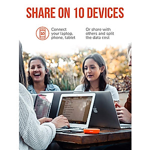 Skyroam Solis X Smartspot | 4G LTE WiFi Mobile Hotspot and Power Bank | Global Coverage | Up to 10 Connected Devices | Built in VPN | Remote Camera | vSIM Technology, No SIM Card Needed | Make a WLAN